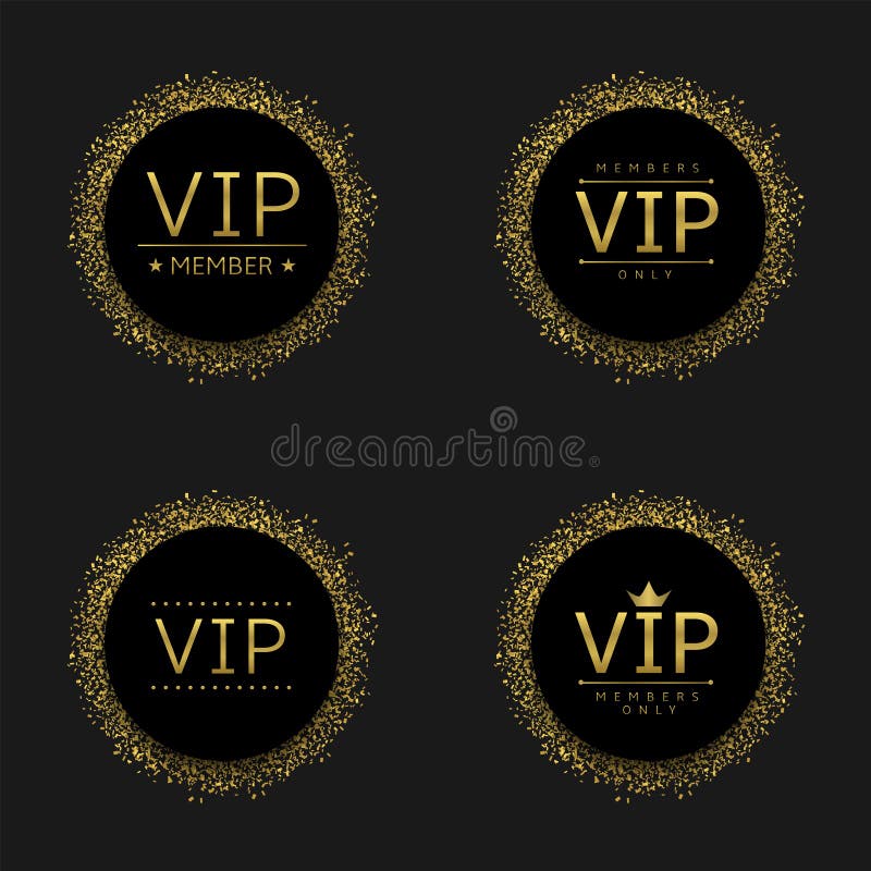 VIP members only stock vector. Illustration of famous - 173758506