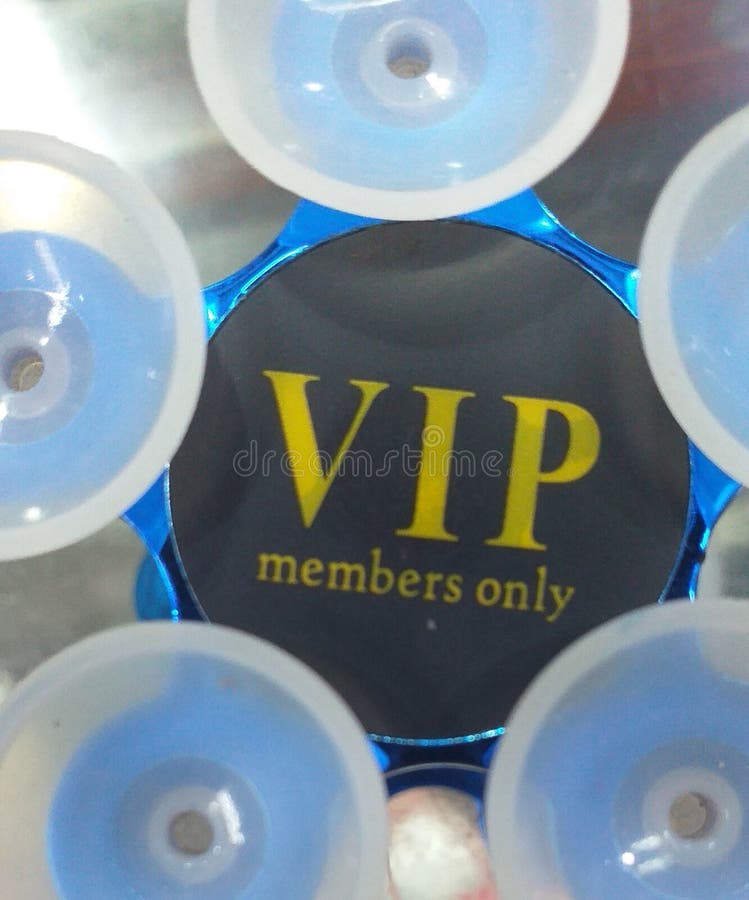 VIP stock photo. Image of members, blue, stickers, table - 163166158