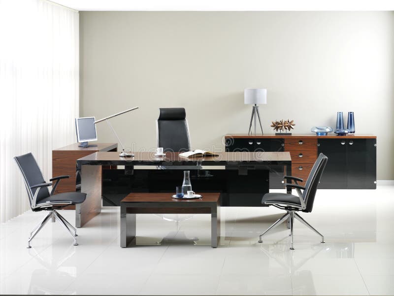 Minimalist Executive Office Design