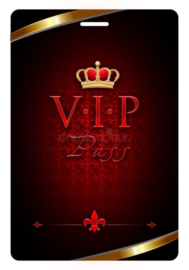 Vip Pass Stock Illustrations – 6,482 Vip Pass Stock Illustrations ...