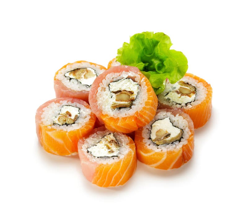 VIP Philadelphia Roll stock image. Image of philadelphia - 11754085