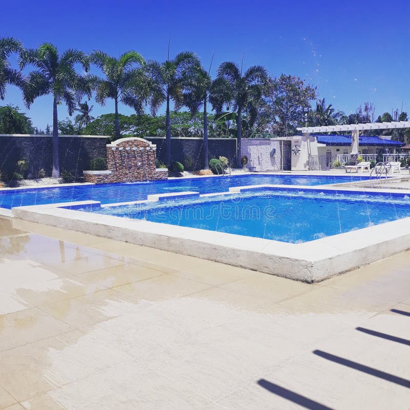 VIP Pool for the People Having a Good Time Stock Photo - Image of ...