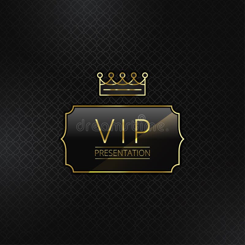 VIP Invitation Premium Invitation Card Stock Vector - Illustration of ...