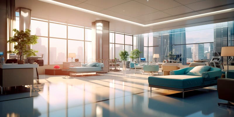 VIP or Private Lounge Area, Emphasizing the Hospital& X27;s Commitment ...