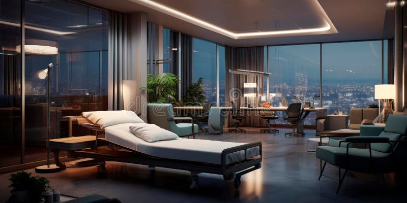 VIP or Private Lounge Area, Emphasizing the Hospital& X27;s Commitment ...