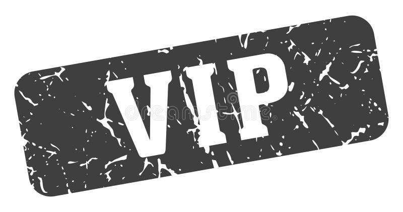 Vip Rectangular Sign. Vip Stamp Stock Vector - Illustration of ...