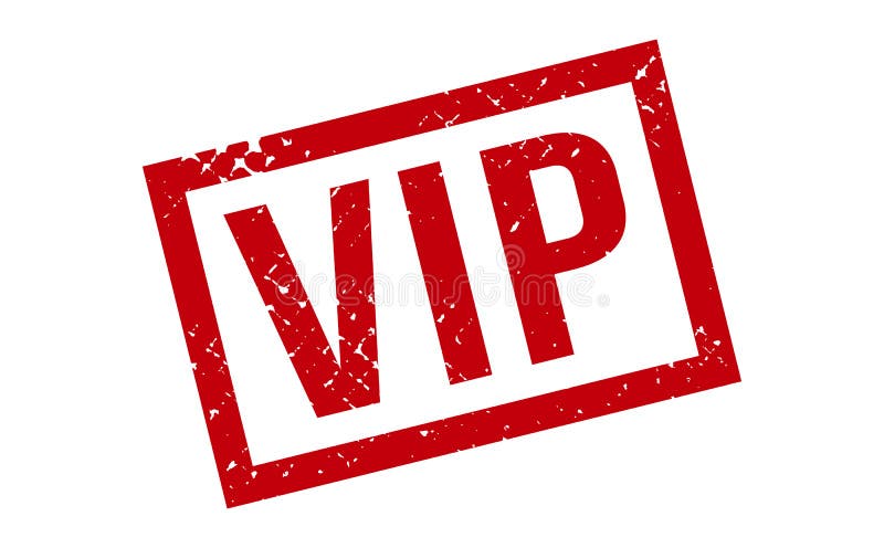 VIP Rubber Stamp. Red VIP Rubber Grunge Stamp Seal Vector Illustration ...