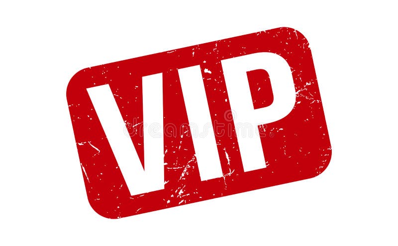 VIP Rubber Stamp. Red VIP Rubber Grunge Stamp Seal Vector Illustration ...
