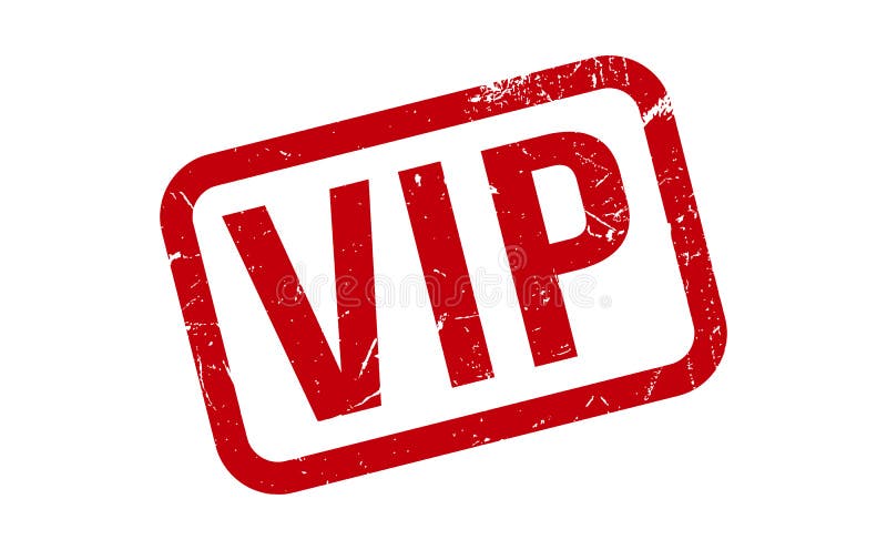VIP Rubber Stamp. Red VIP Rubber Grunge Stamp Seal Vector Illustration ...