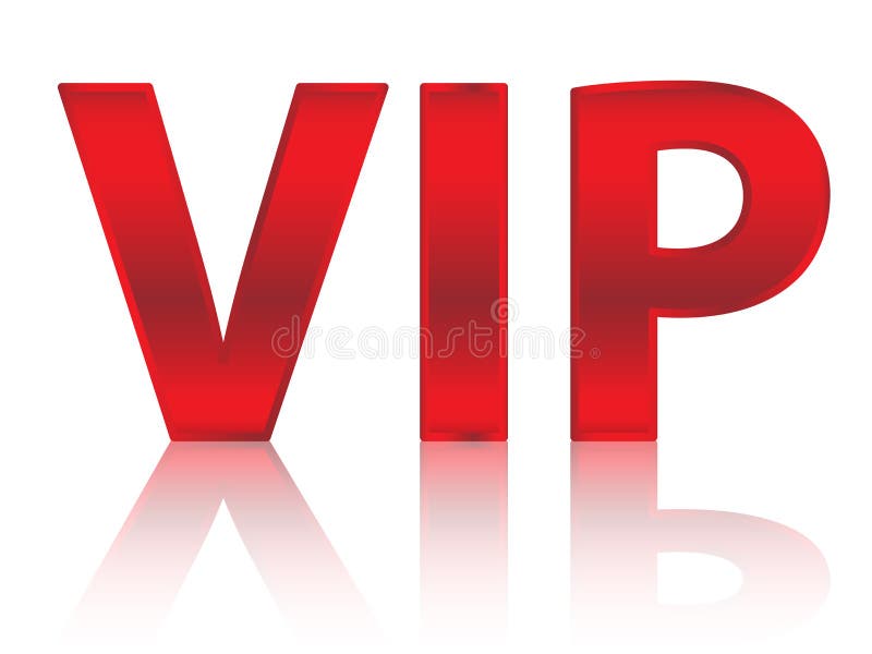 VIP Red Symbol, Editable Vector Illustration Stock Vector ...