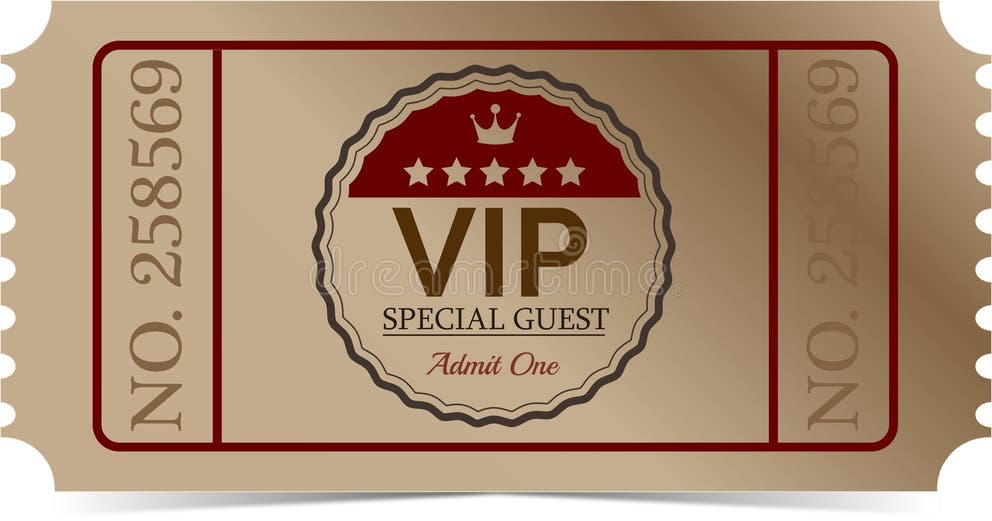 Vip Ticket Stock Illustrations – 5,188 Vip Ticket Stock Illustrations ...
