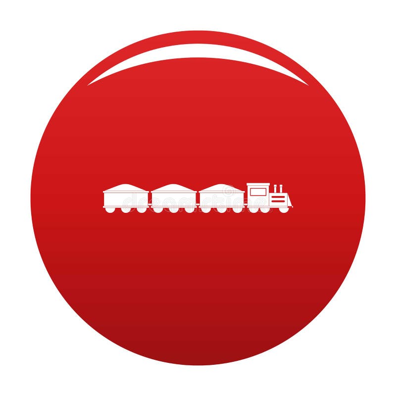 VIP train icon vector red stock vector. Illustration of train - 147288744