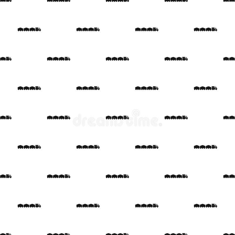 VIP Train Pattern Seamless Vector Stock Vector - Illustration of rail ...