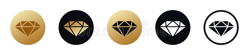 Vip User Diamond Icon. Premium Member Stock Vector - Illustration of ...