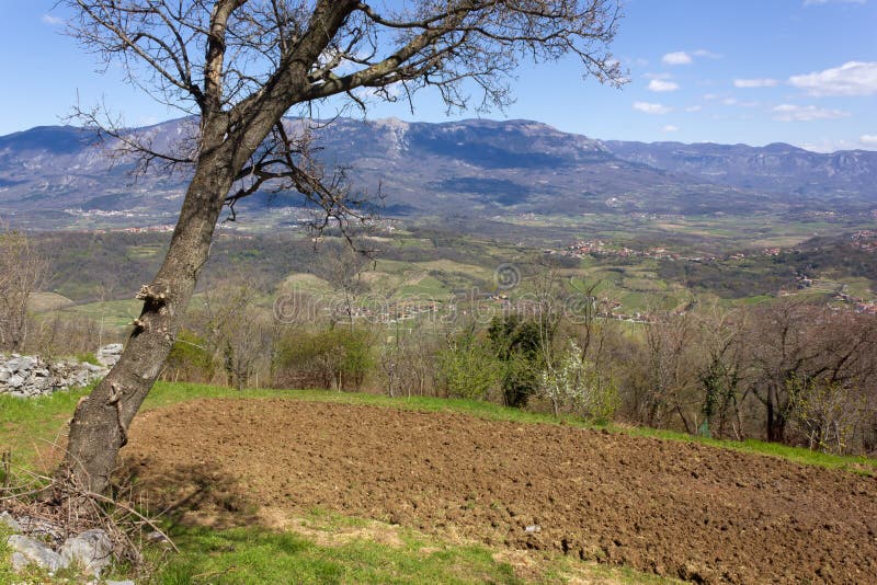 Vipava valley panorama stock photo. Image of time, slovenia - 25679890