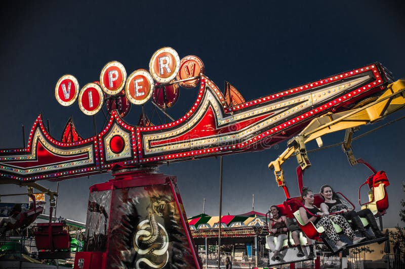 Viper Ride editorial photo. Image of editorial, night - 39733841