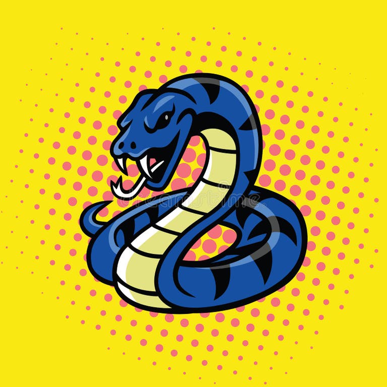 Snake Pop Art Stock Illustrations – 830 Snake Pop Art Stock ...