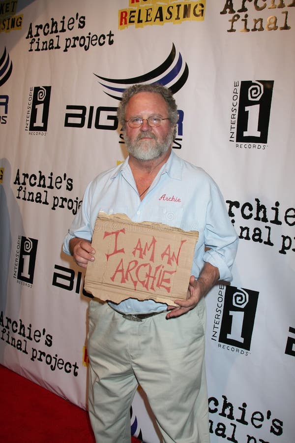 VIPs Arriving at the Premiere of Archie S Final Project Editorial Image ...