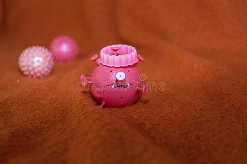 Viral Attack in the Cellular Environment. Stock Photo - Image of covid ...