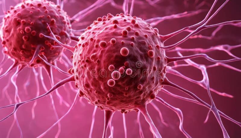 Viral Infection - a Close-Up Look at the Battle within Cells Stock ...