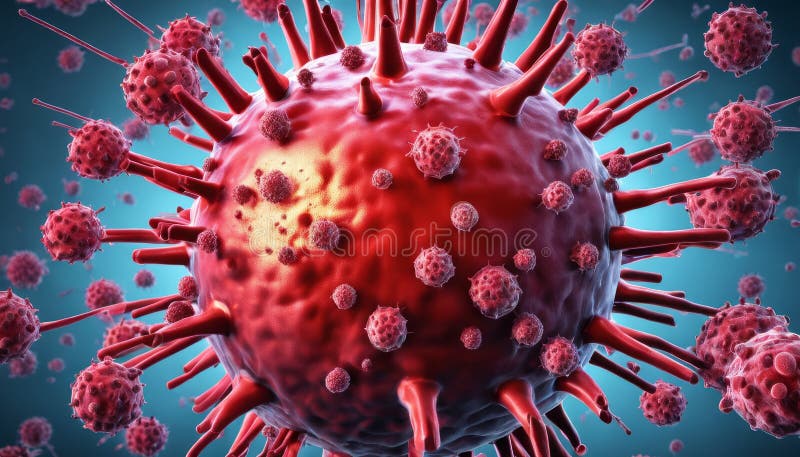 Viral Infection - a Close-Up Look at the Science of Pandemics Stock ...