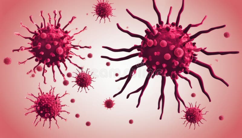 Viral Infection - a Visual Representation Stock Illustration ...