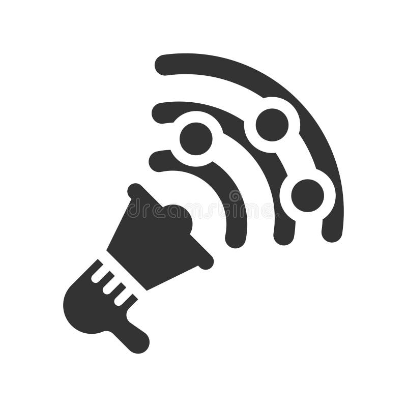 Viral Marketing Icon stock vector. Illustration of vector - 319459283