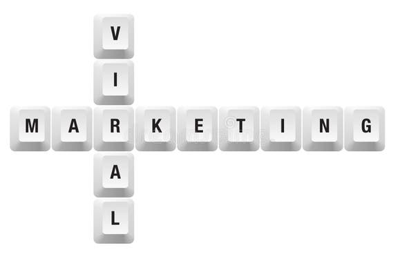 Viral marketing key stock vector. Illustration of retail - 18094862