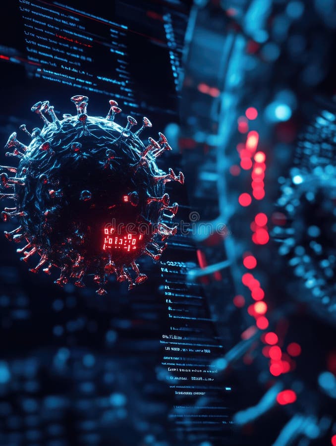 Viral Mutation stock image. Image of epidemic, electronic - 362948415