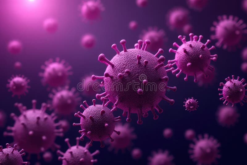 Viral Particle 3D stock illustration. Illustration of particle - 361417897