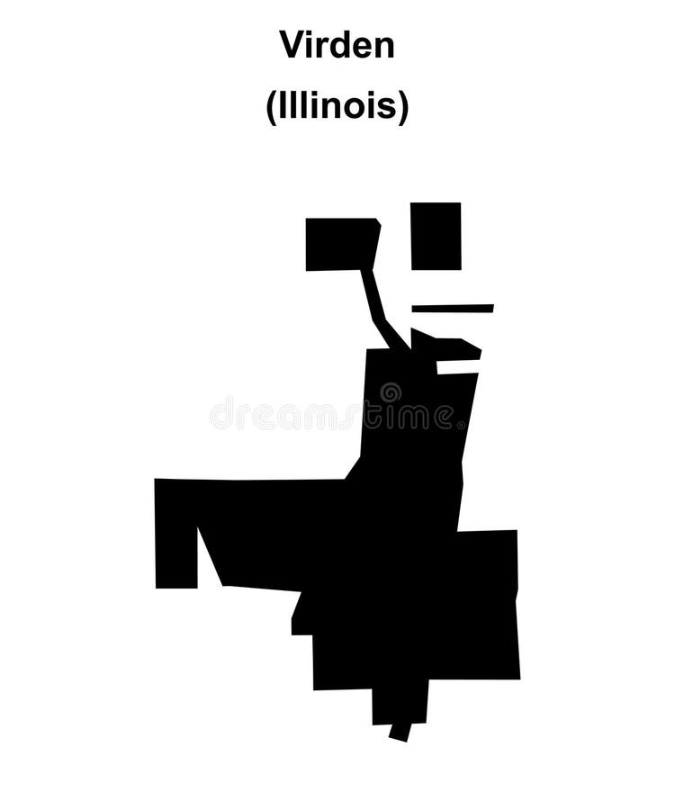 Virden Outline Stock Illustrations – 1 Virden Outline Stock ...