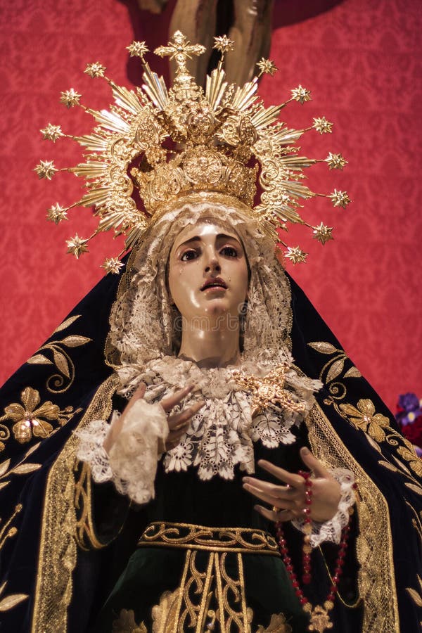 Virgem Maria no Madri foto de stock. Imagem de deus, cristianismo ...
