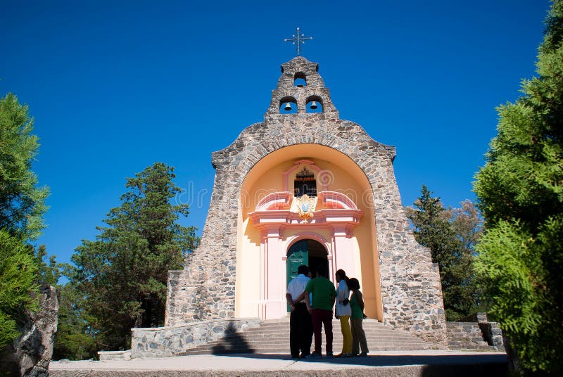 Virgen De Lourdes De Alta Gracia Iglesia Imagen de archivo - Imagen de ...