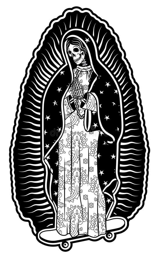 Virgin Mary Stencil Tattoo Pin By Carlos Reynaga Landa On Tatuajes