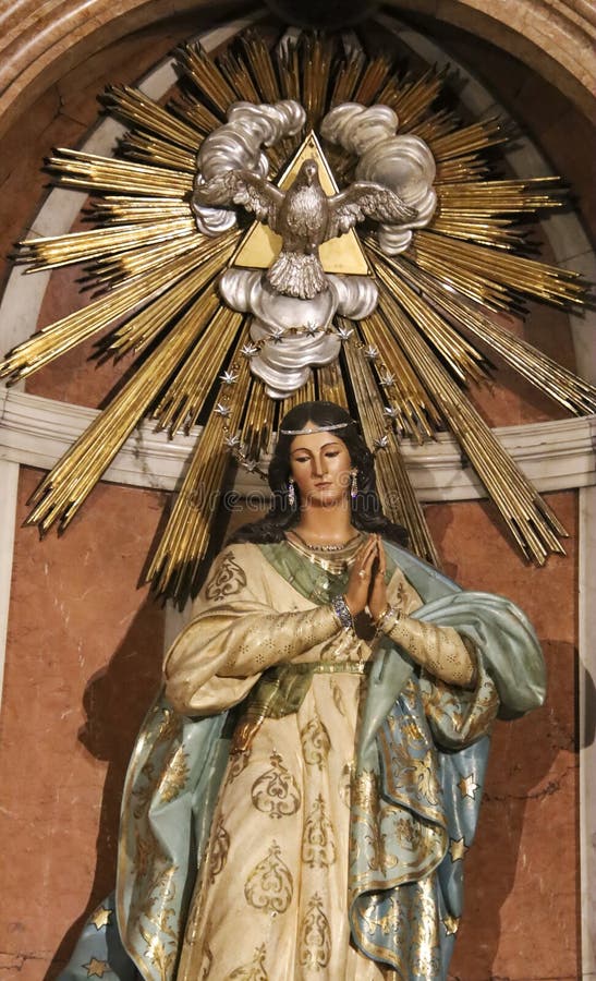Virgin of the Immaculate Conception in the Cathedral of Valencia ...
