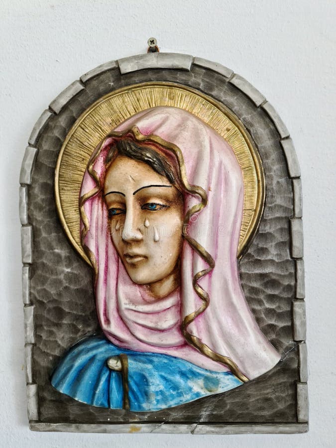 Virgin Mary - pottery stock photo. Image of mary, virgin - 257858916