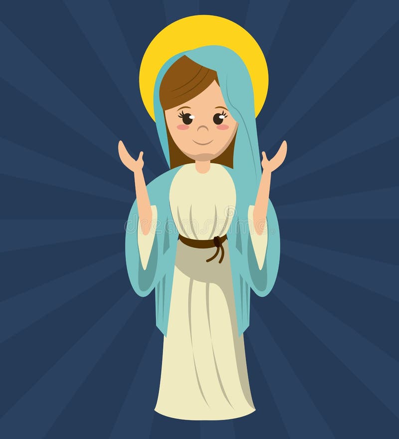 Statue Virgin Mary Lvov Stock Illustrations – 505 Statue Virgin Mary ...