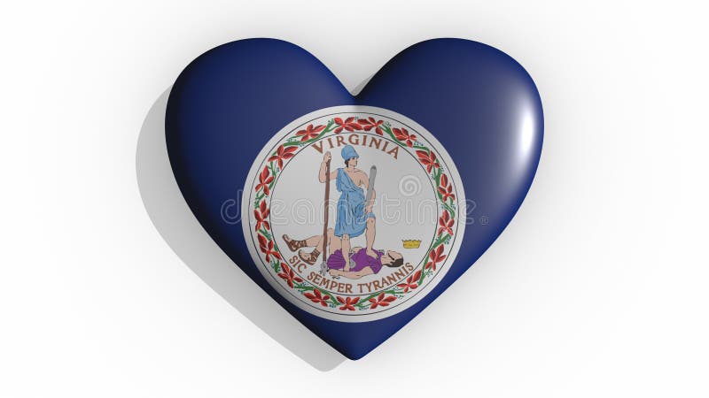 Virginia Heart Stock Illustrations – 244 Virginia Heart Stock ...