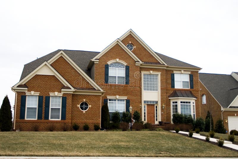 Virginia Home stock image. Image of dwelling, family, building - 8078091