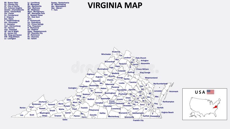 Virginia State Outline Capital Stock Illustrations – 220 Virginia State ...