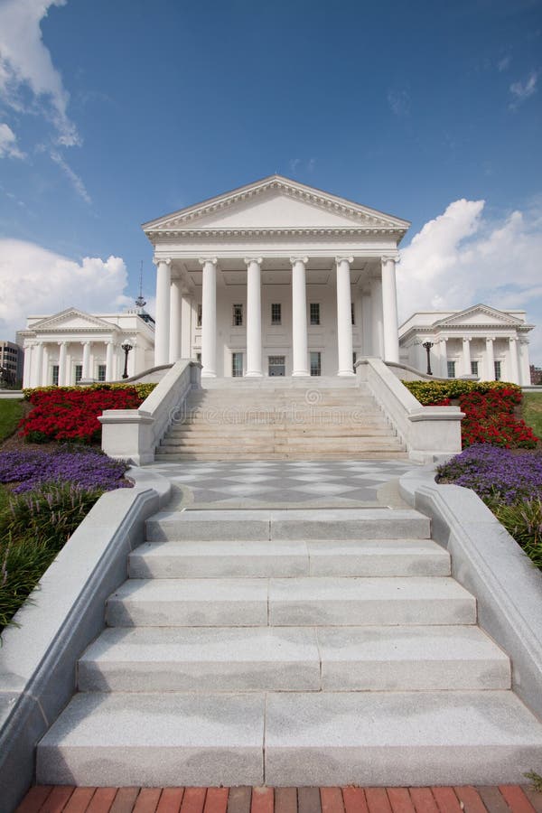 Virginia State Capitol Building, Richmond Stock Photo - Image of ...