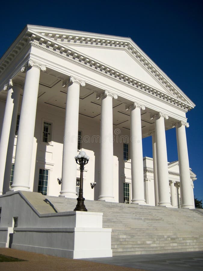 Virginia State Capitol Building Stock Image - Image of capitol, state ...