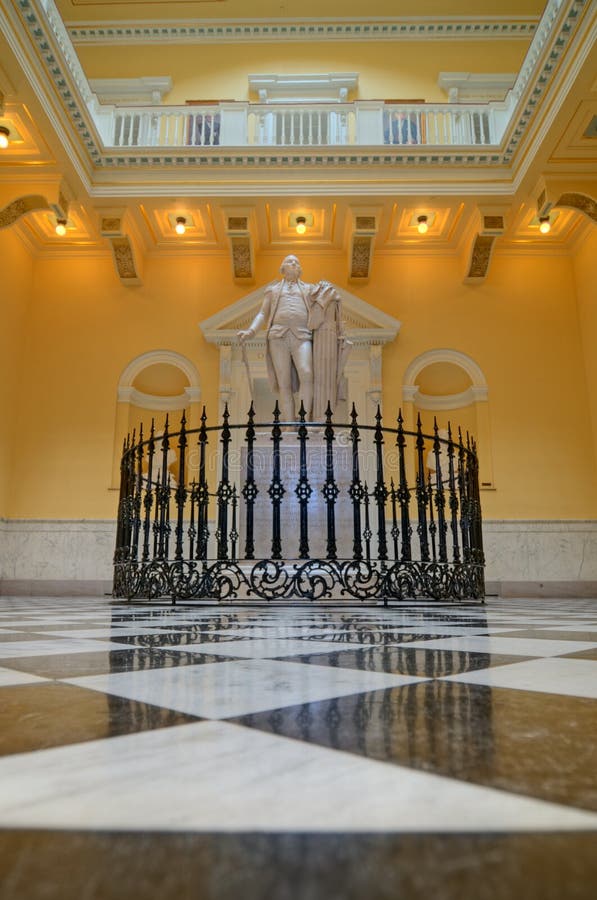 Virginia State Capitol stock image. Image of flooring - 54416627