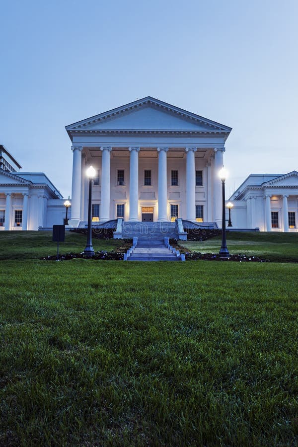 Virginia State Capitol Building Stock Photo - Image of richmond, famous ...