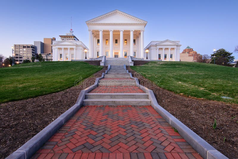 Virginia State Capitol in Richmond, Virginia, USA Stock Photo - Image ...