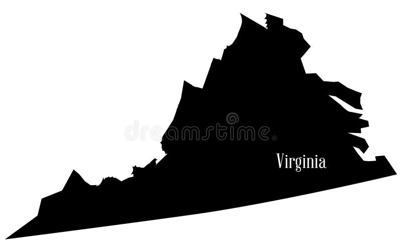 Silhouette Virginia State Stock Illustrations – 2,259 Silhouette ...