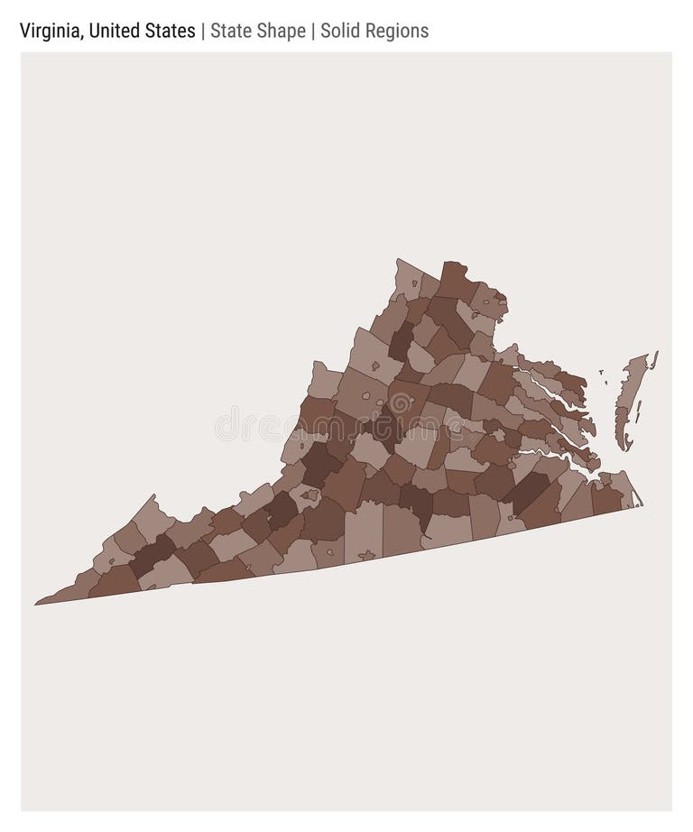 Virginia Regions Stock Illustrations – 331 Virginia Regions Stock ...