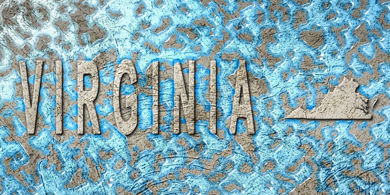 Virginia Water Management Concept Stock Illustration - Illustration of ...