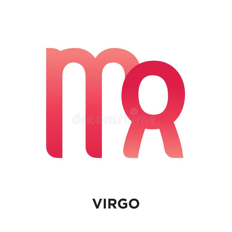 Virgo Logo Isolated on White Background for Your Web, Mobile and Stock ...
