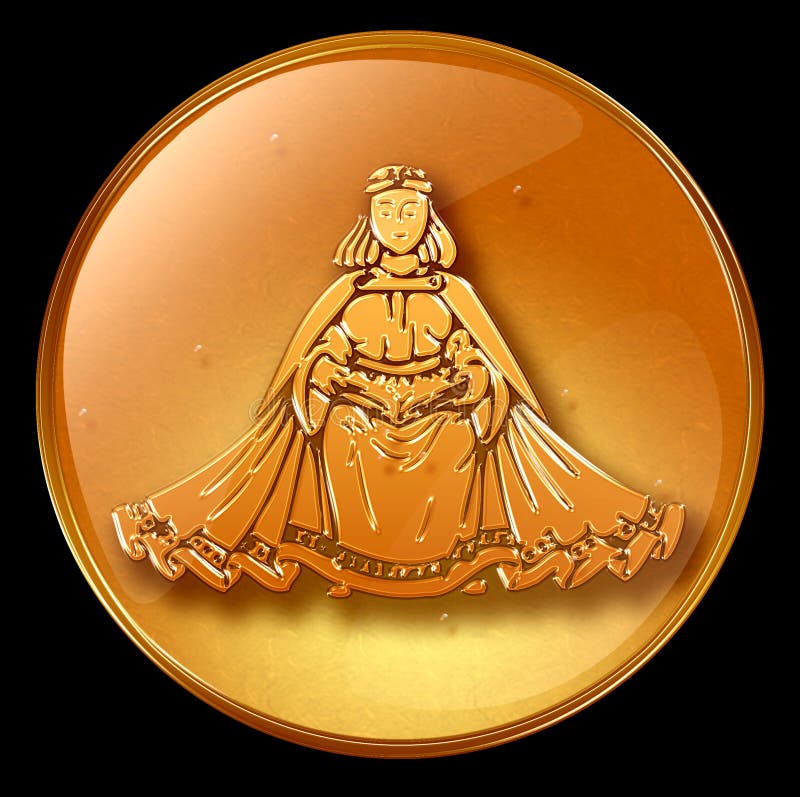 Virgo Zodiac Sign and Symbol Blackwork Tattoo. Sacred Geometry ...